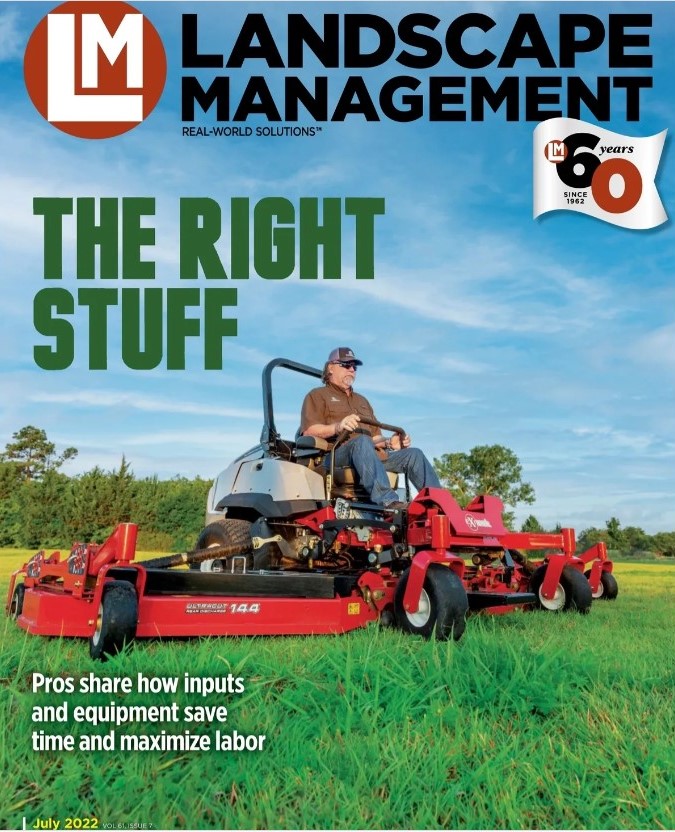 Landscape Management July 2022 - Midseason Chainsaw Maintenance Check Article